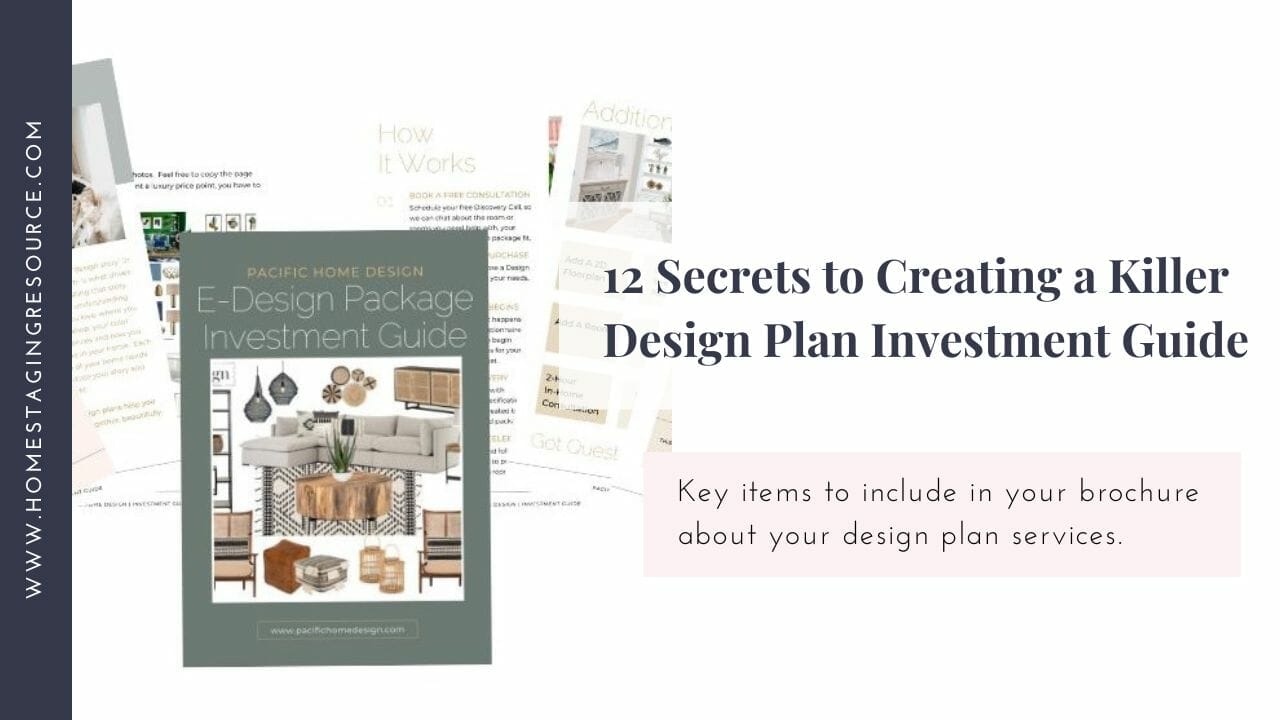 12 Secrets to Creating a Killer Design Investment Guide
